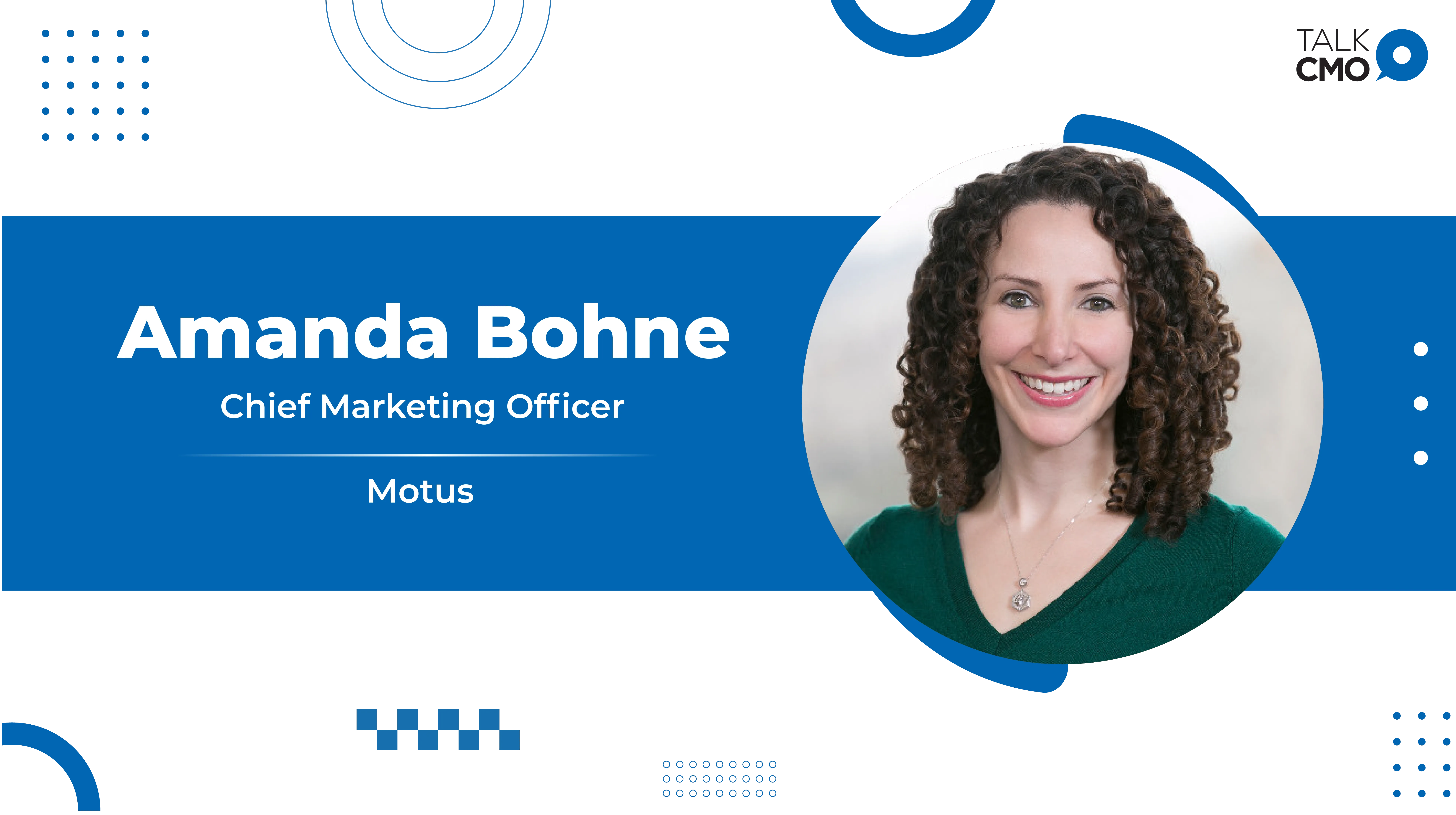 Motus Appoints Amanda Bohne as Chief Marketing Officer