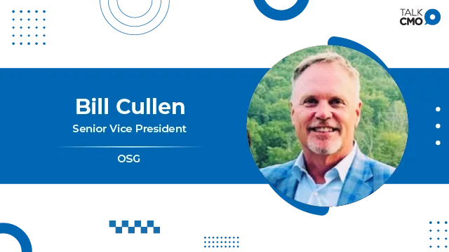 OSG Welcomes Bill Cullen as Senior Vice President, Enterprise Sales