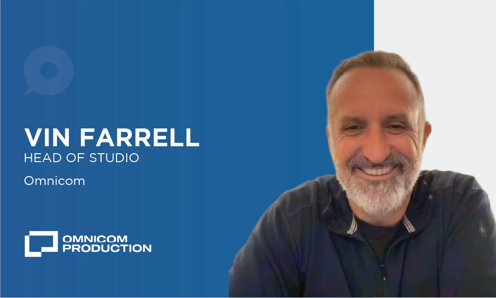 Vin Farrell Joins Omnicom Production as Head of Studio